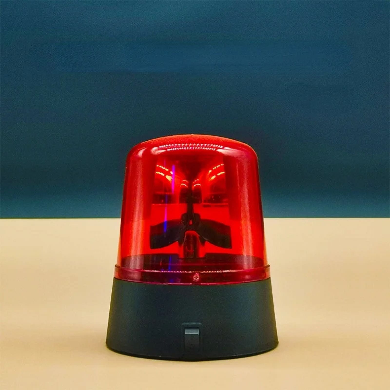 red Industrial LED Rotating Strobe Beacon Warning Lights, Electrical Revolving Signal Lights for ...