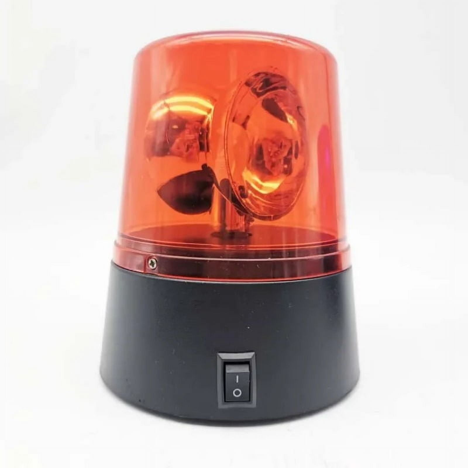 red Strobe Car LED Flashing Circular Signal Light Battery Power Ceiling ...