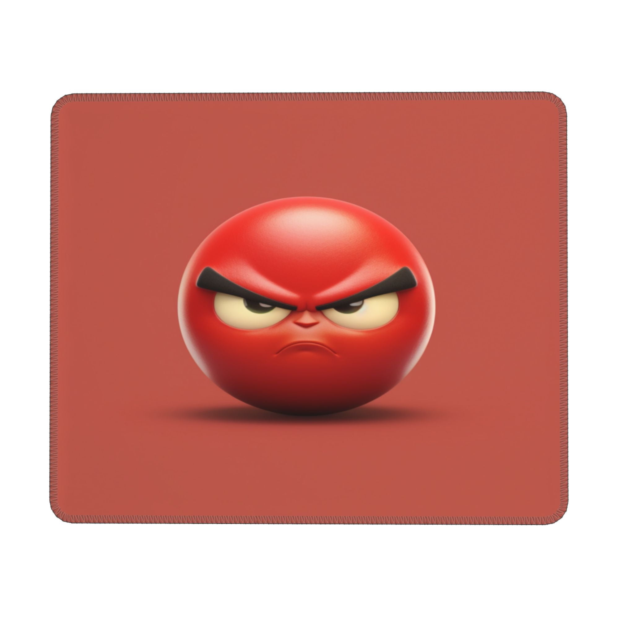 red angry bowl Mouse Pad Non Slip Rubber Base Mousepad 10 x 12 inch ...
