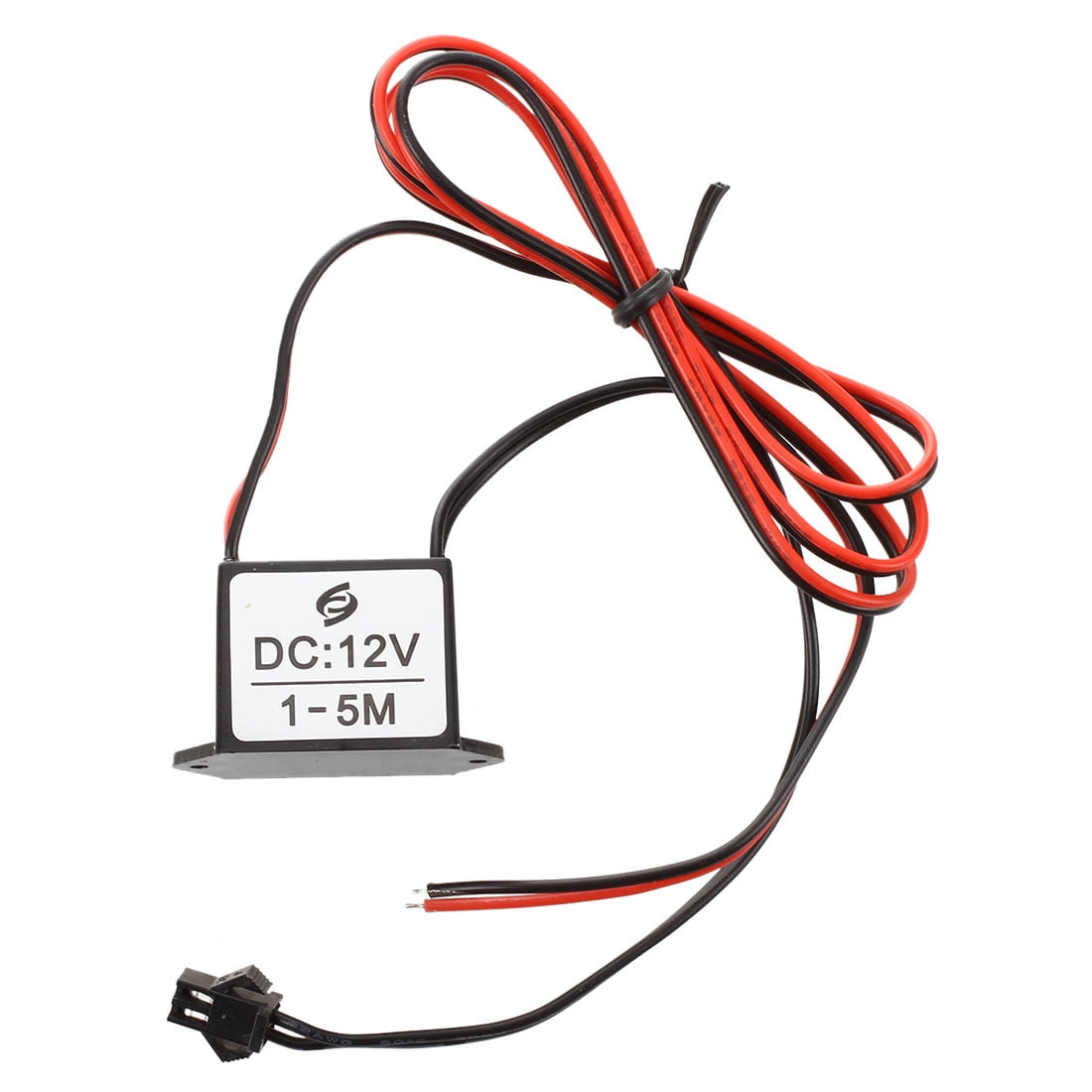 red-black cable DC 12V EL wire neon glow strip light driver unit ...