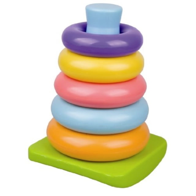 red box stacking rings (pack of 5 pieces) - Walmart.com