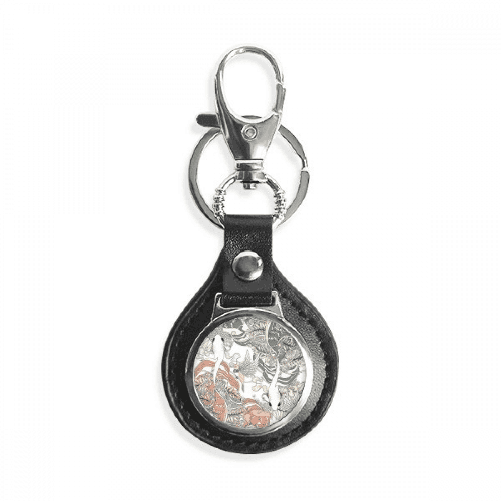 red green carp key link chain keyholder finder hook metal - Walmart.com