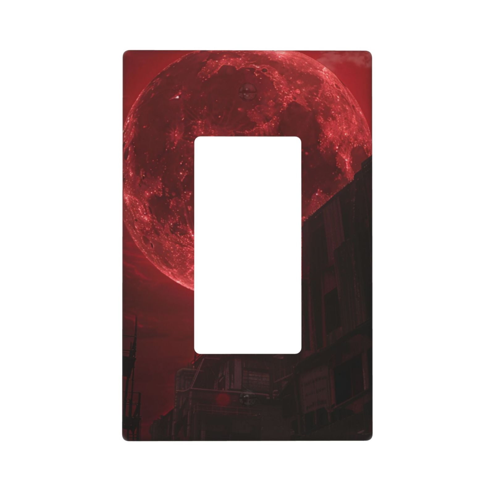 red moon city Switch Cover Decorative Wall Plate / 1-Gang / Mid-size ...