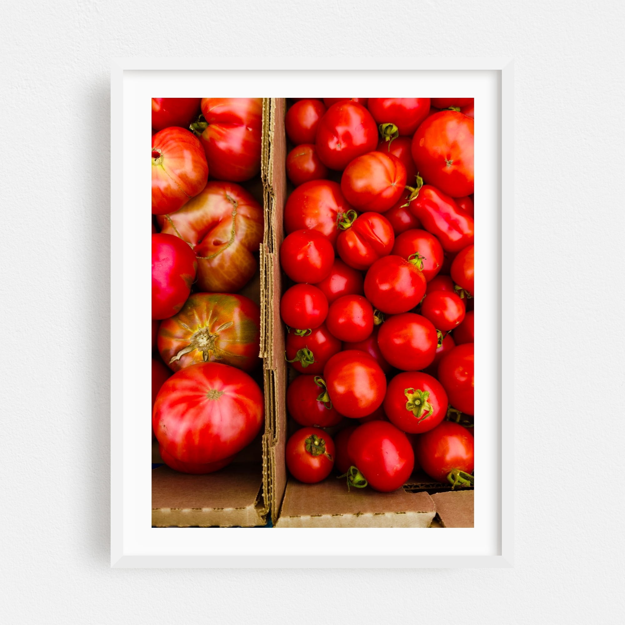 red ripe tomatoes - Photography Fruit Kitchen Decor Garden Botanical ...