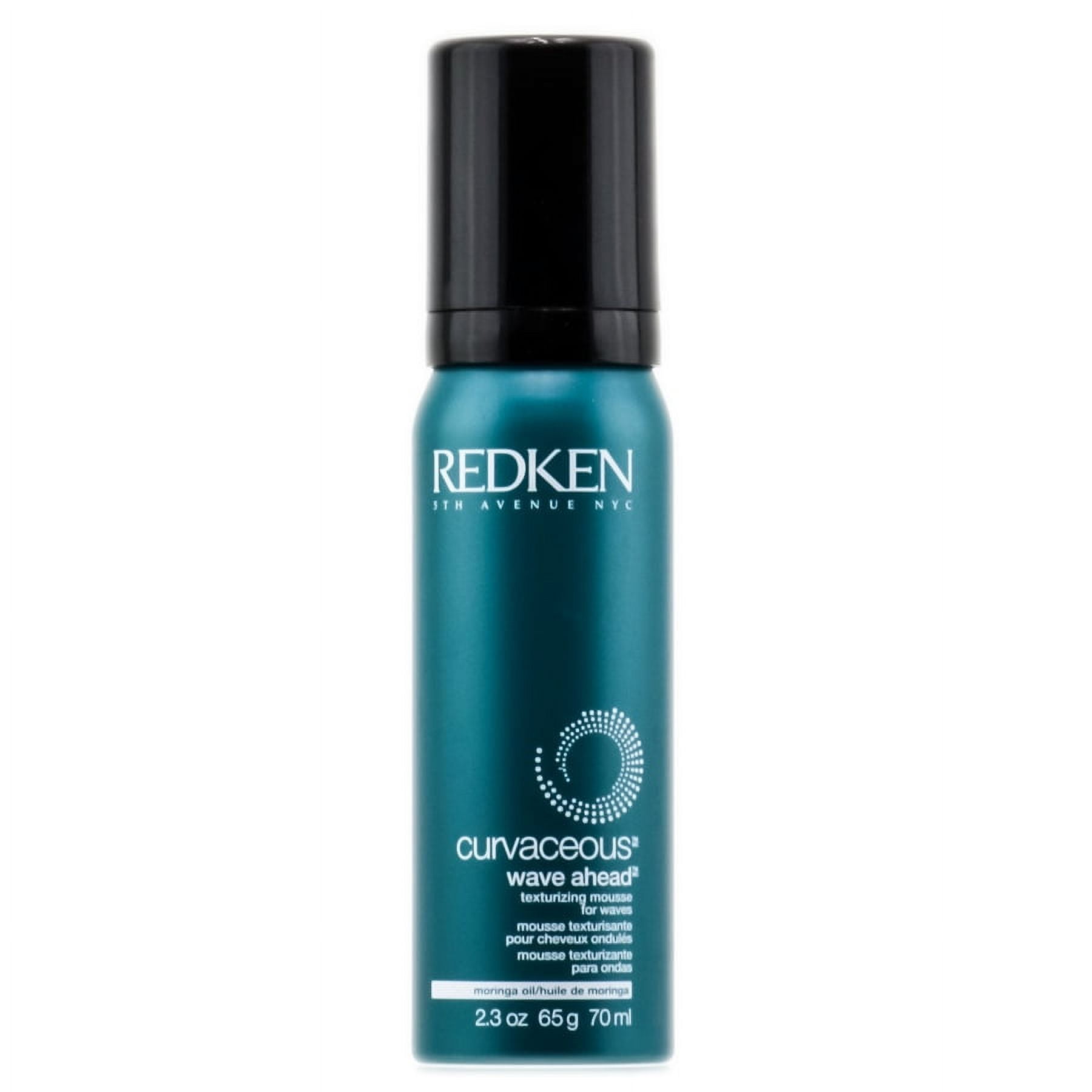 Redken Curvaceous Wave Ahead Texturizing Mousse, Body and Structure, 2. ...