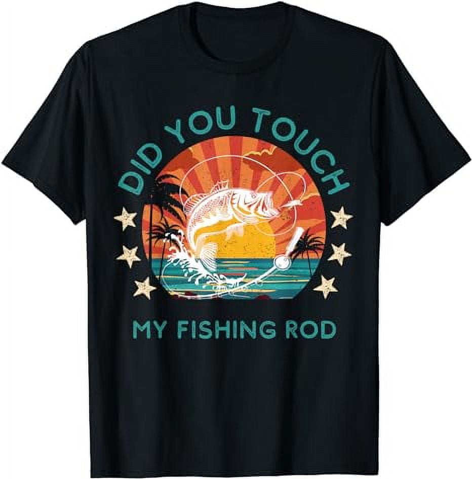 reel humor - the fishing rod riddle tee T-Shirt - Walmart.com