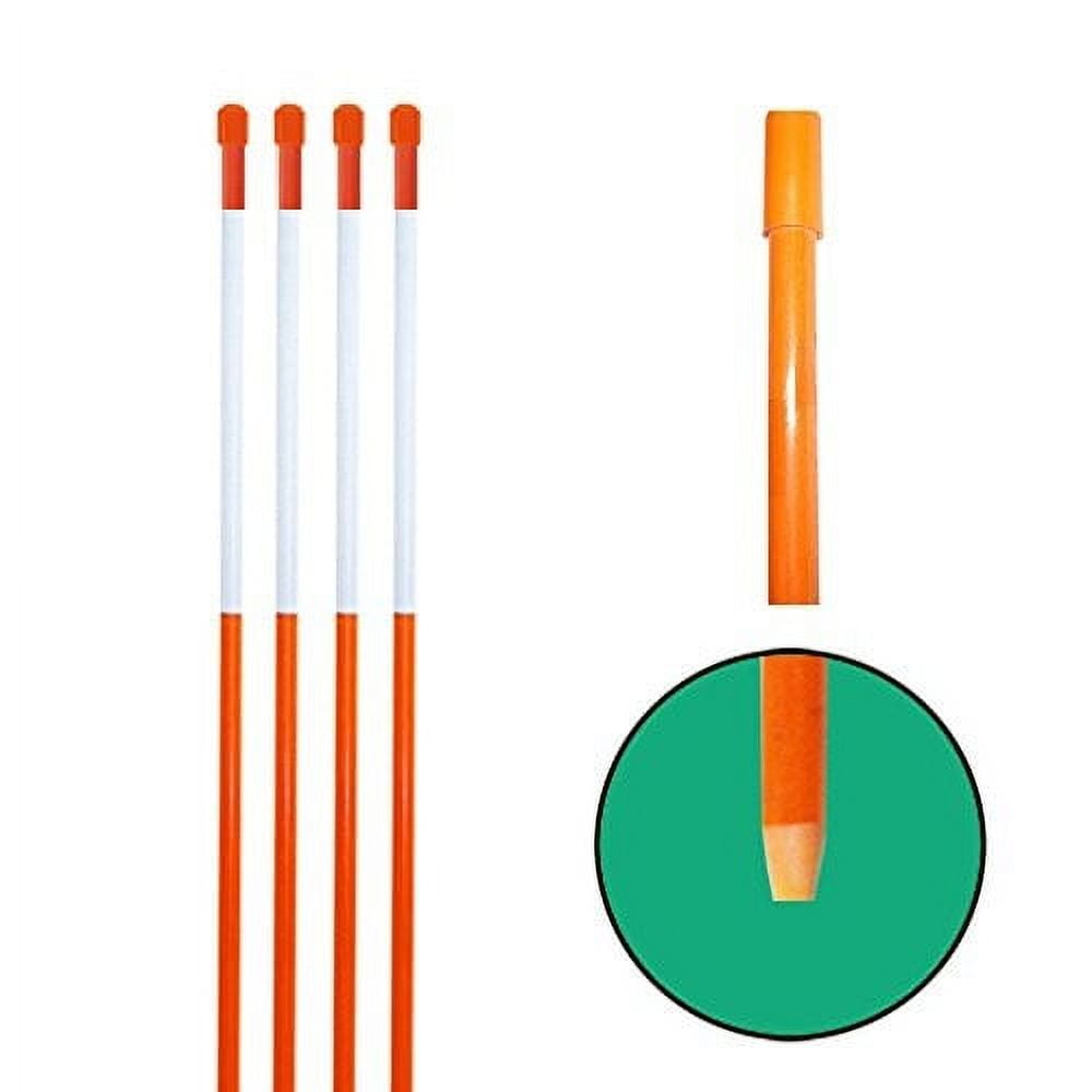 Rebound Reflective Fiberglass Driveway Markers, Outdoor Snow Tape, 4ft ...