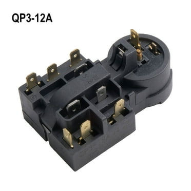 Refrigerator PTC Starter Relay Replacement 4 Pins Compressor Overload ...