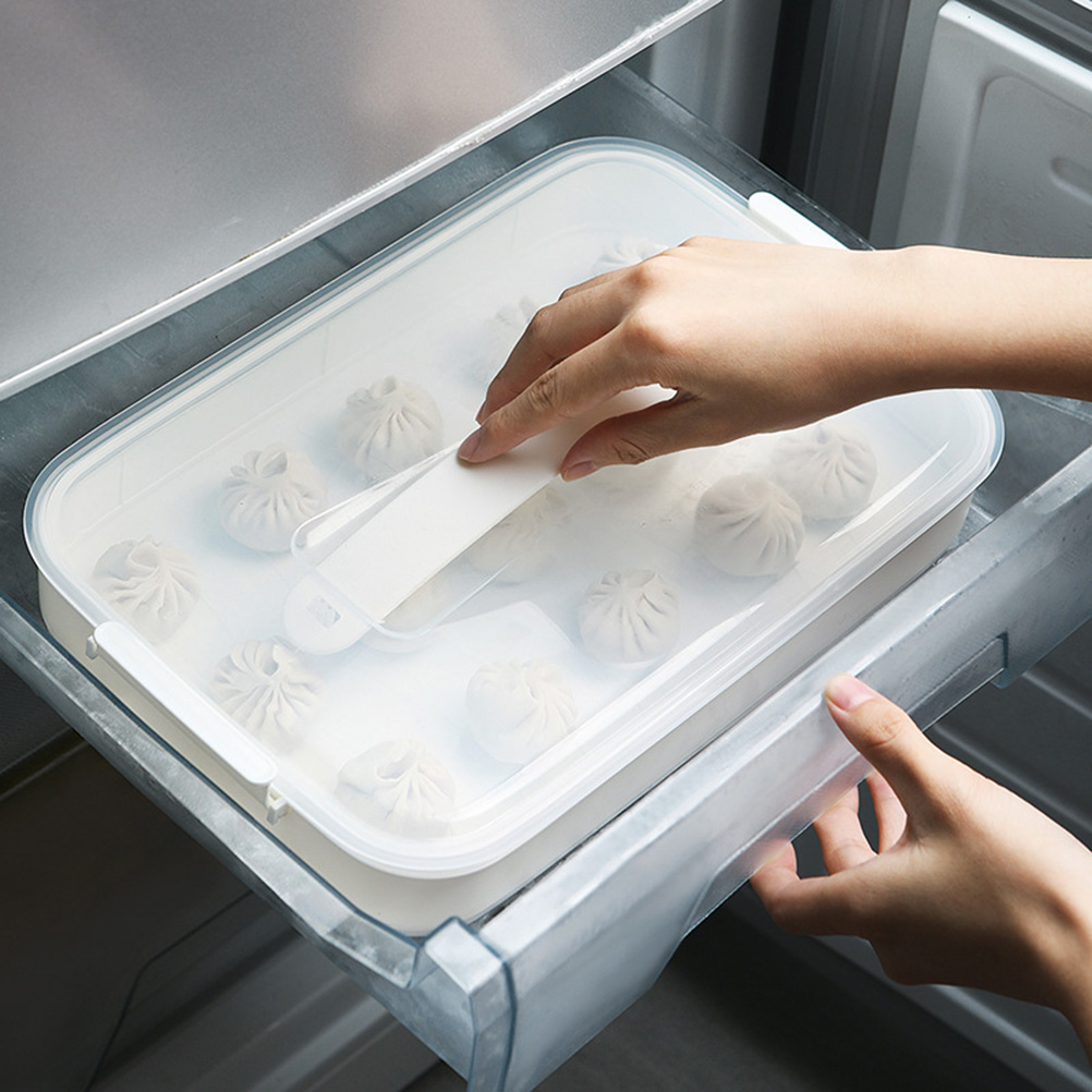 UNOMOR Dumpling Box Multi Layer Stackable Organizer 1Set 12.6*8.5*5in ...