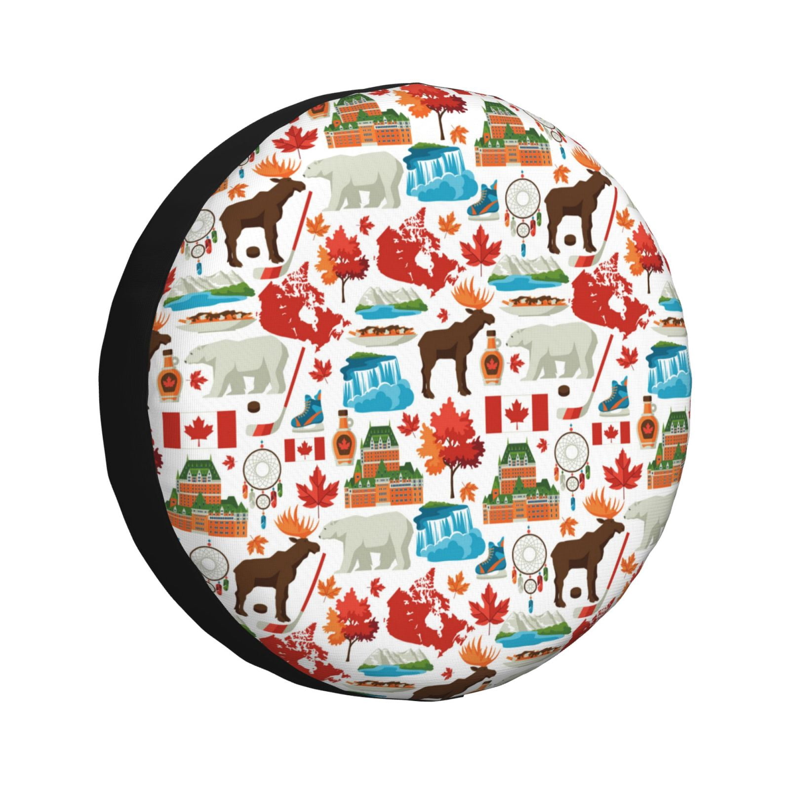 reindeer polar bear Spare Tire Cover for Trailer Camper RV Truck SUV 16 ...