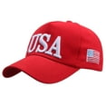 relanfenk baseball caps male female neutral summer america flag ...