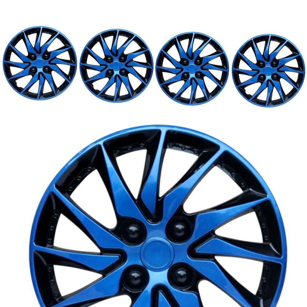 remium 14" Wheel Covers & Hub Caps ABS Blue, 4 Pack - Walmart.com