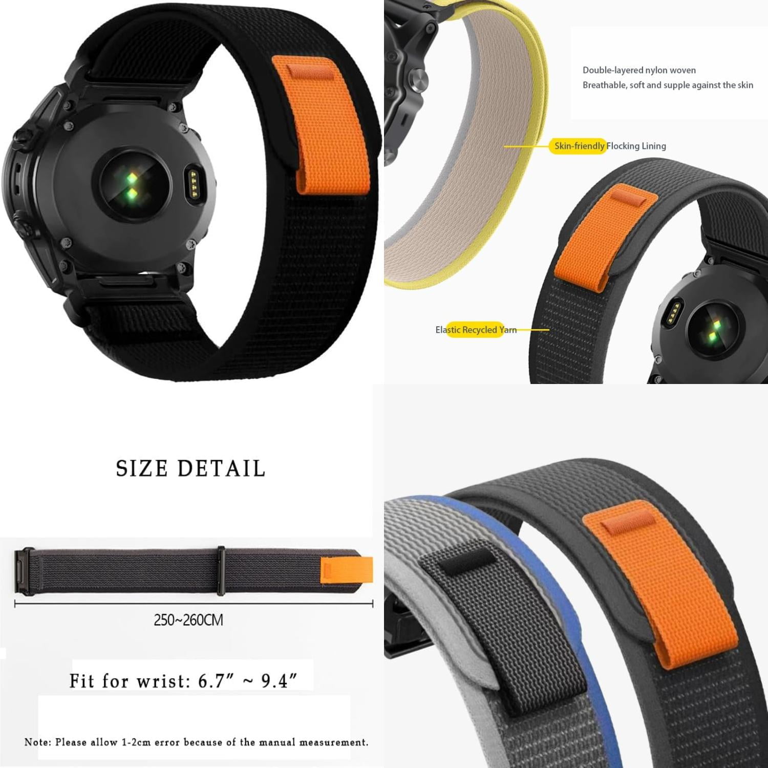 remium Quality Replacement Watch Strap for Outdoor Enthusiasts ...