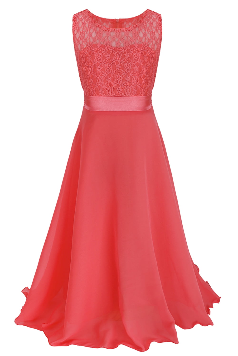 renvena Floral Lace Flower Girl Dress Formal Gowns Prom Evening Dresses ...