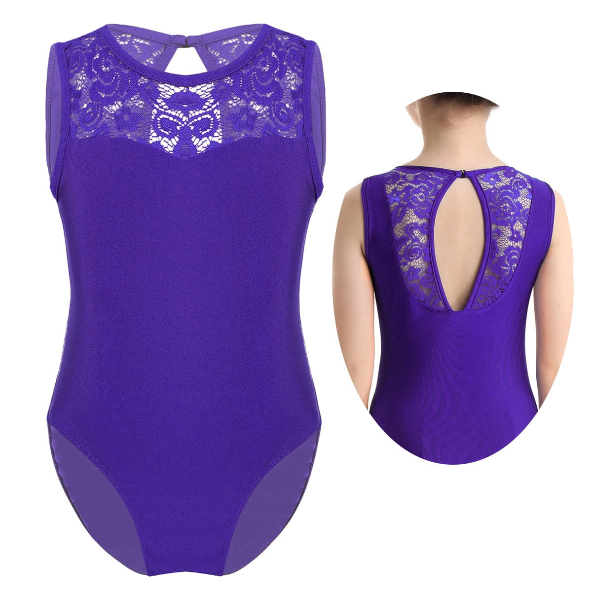 renvena Kids Girls Classic Ballet Dance Leotard Gymnastic Active ...