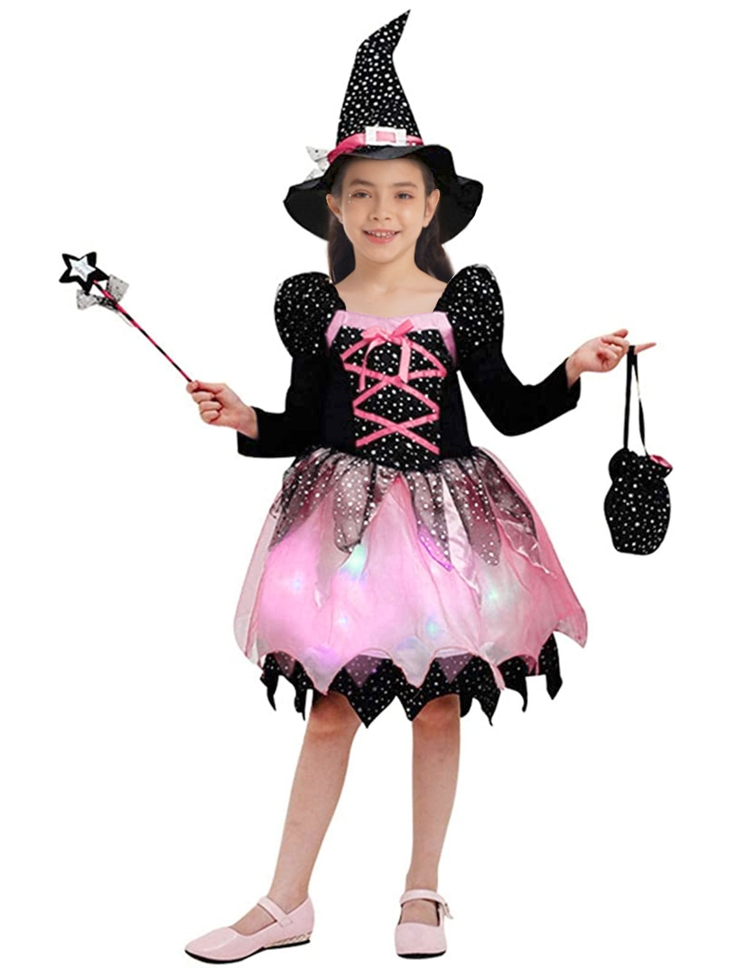 renvena Kids Girls Fancy Dress Up Fairy Tale Queen Princess Tutu Dress ...