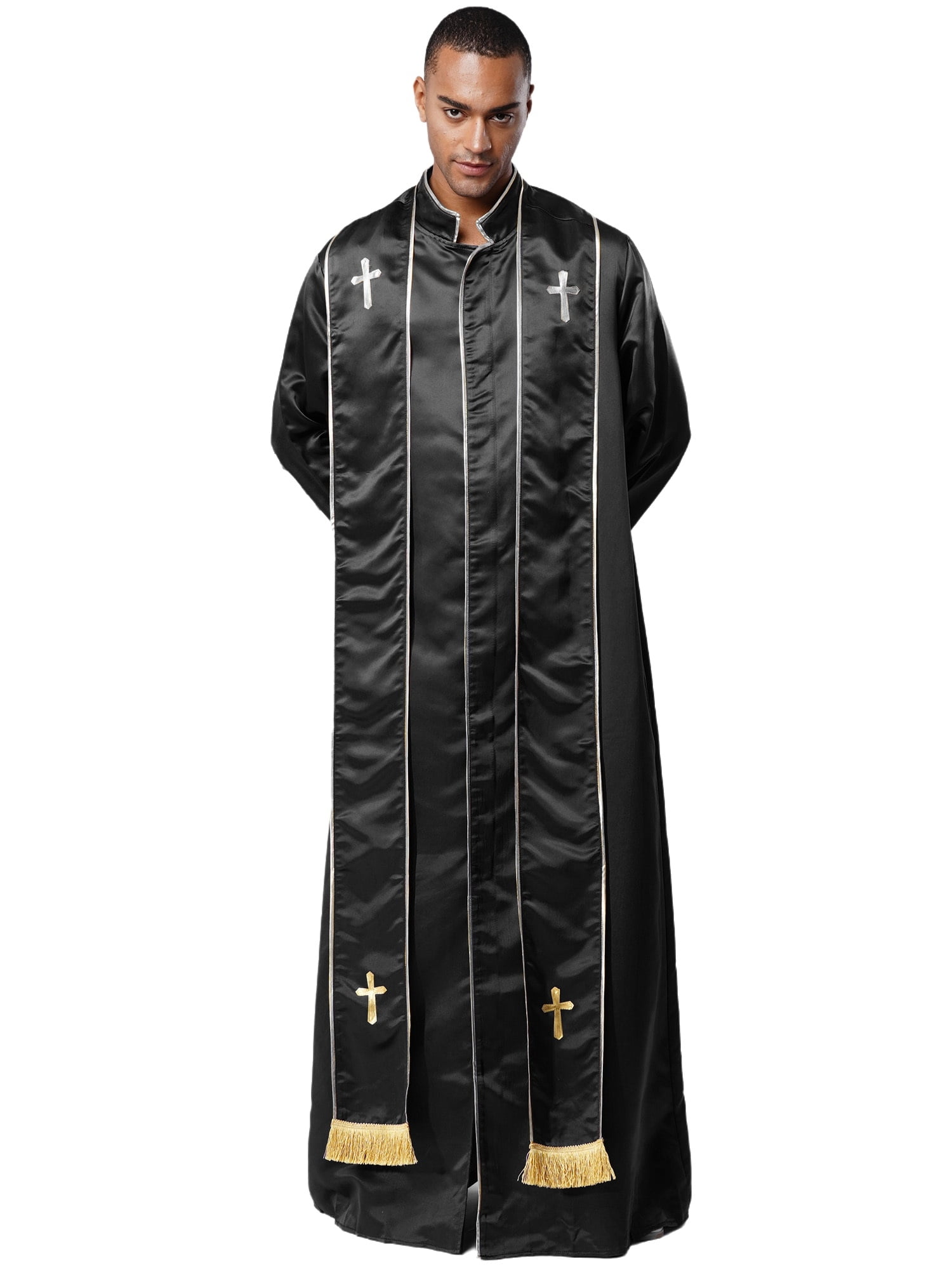 renvena Mens Church Catholic Priest Chasubles Vestments Clergy Costume ...