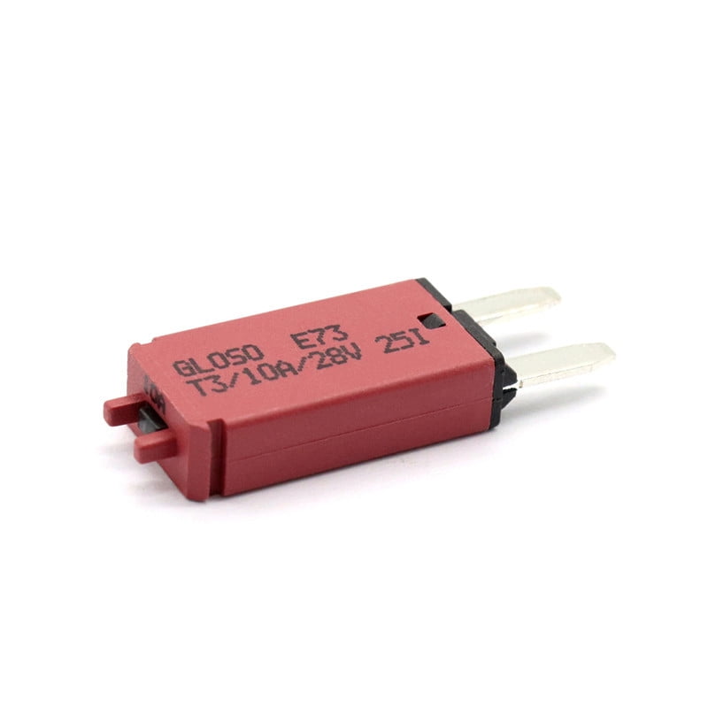 resettable fuse Manually resettable 10A mini fuses 12/24V automotive ...