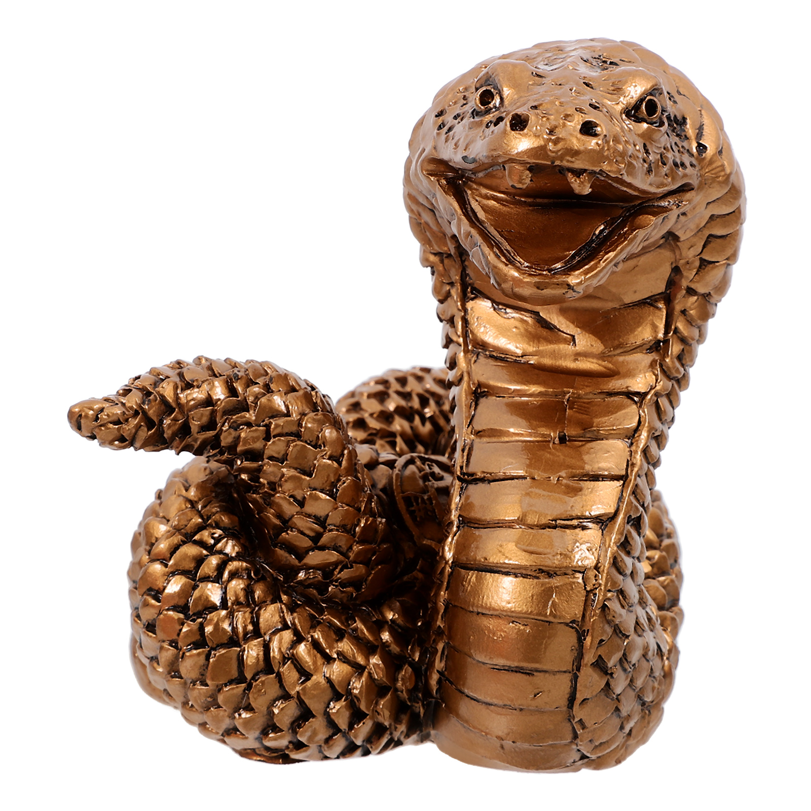 resin snake figure Resin Snake Craft Figurine Zodiac Snake Statue ...