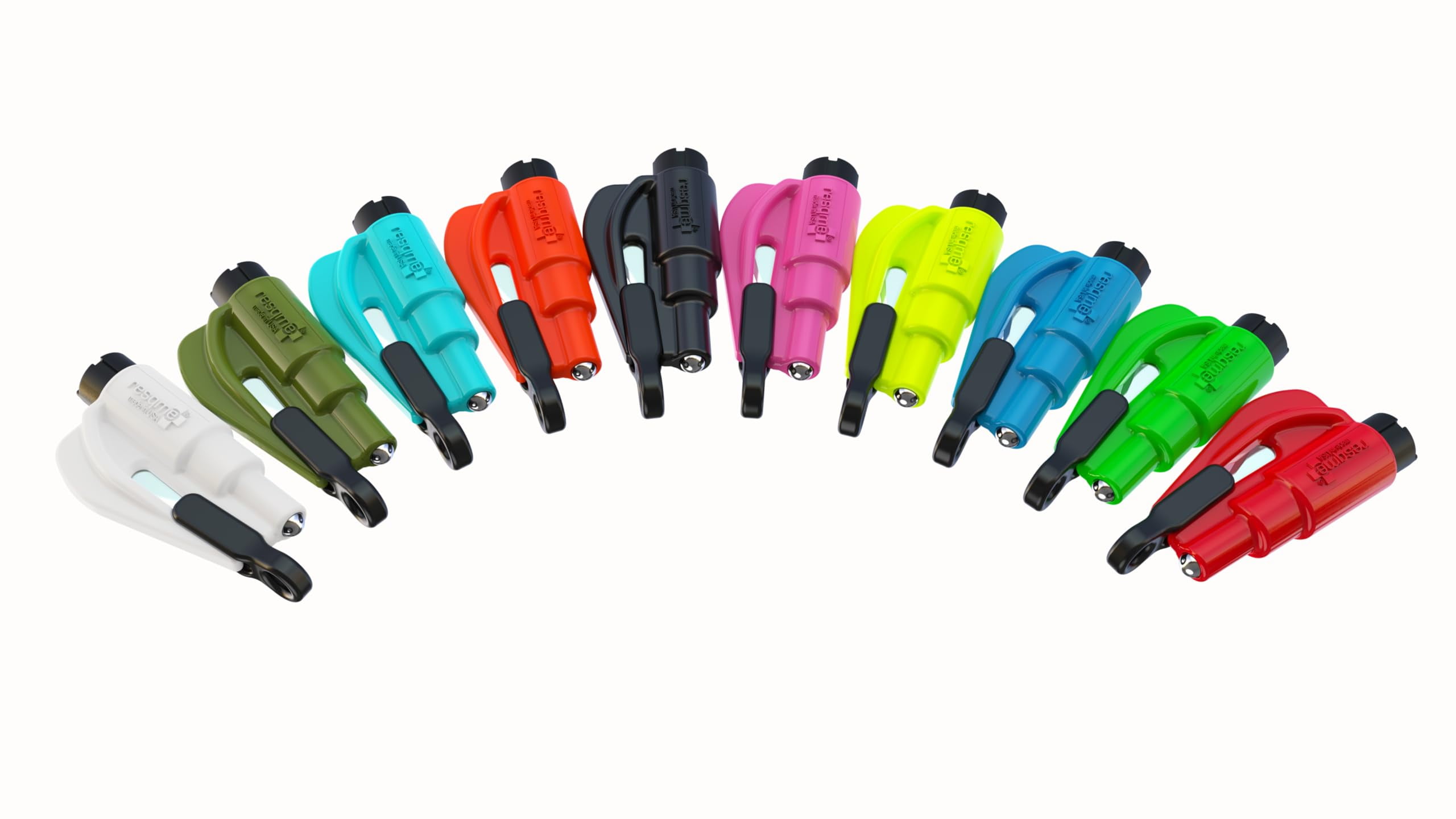 resqme The Original Emergency Keychain Car Escape Tool, 2-in-1 Seatbelt Cutter and Window ...