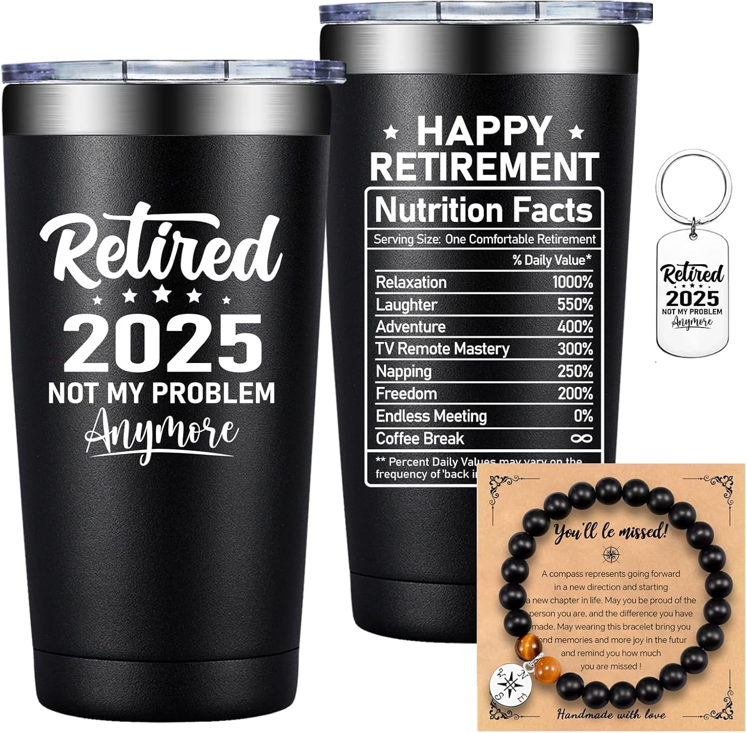 Retirement Gifts for Men 2025 - Retired 2025 Not My Problem Anymore ...