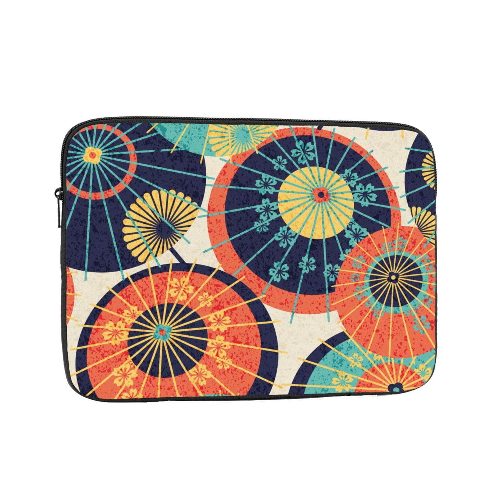 retro geometric figures Portable Laptop Sleeve Compatible with MacBook ...