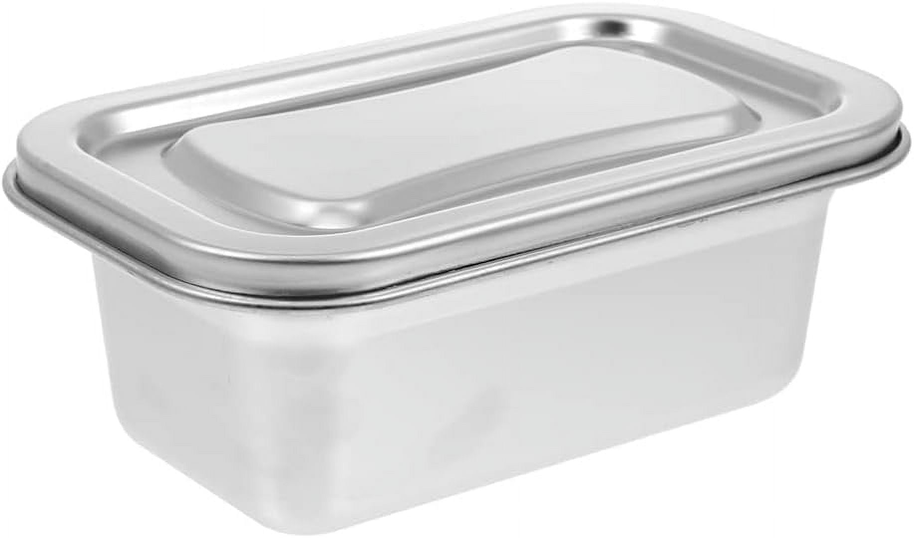 **reusable ice cream storage containers with lids stainless steel food ...