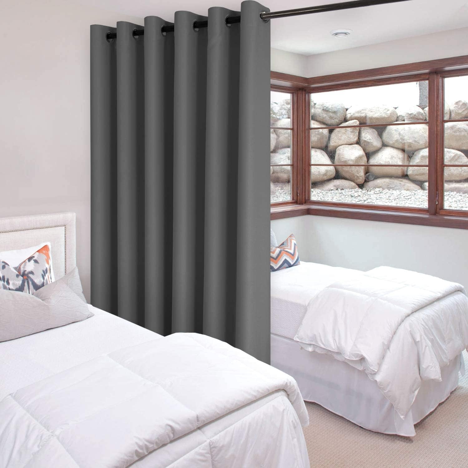 rexkopnm Sliding Door Curtains - Extra Wide Curtains for Glass Door ...