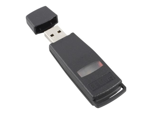 rf IDEAS WAVE ID Solo Keystroke CSN Black Dongle Reader - RFID reader ...