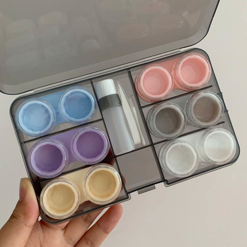 rgp double-sided box with multiple frames for hard contact lenses ...