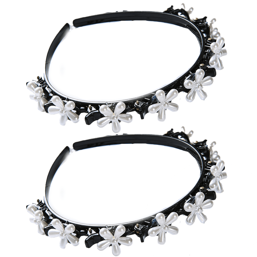 rhinestones double bangs hairstyle hairpin headband hair accessories ...
