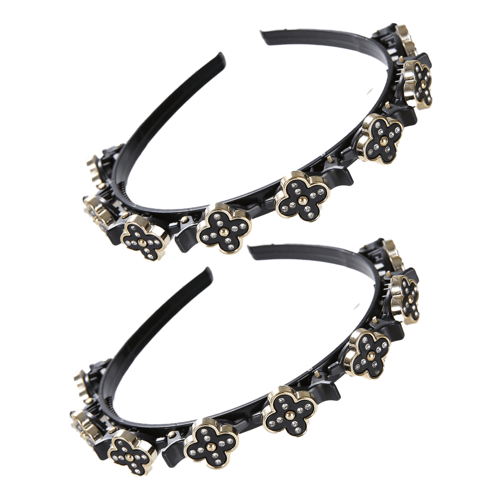 rhinestones double bangs hairstyle hairpin headband hair accessories ...