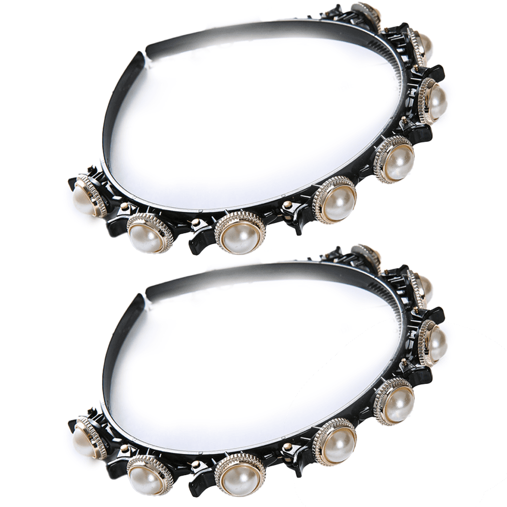 rhinestones double bangs hairstyle hairpin headband hair accessories ...