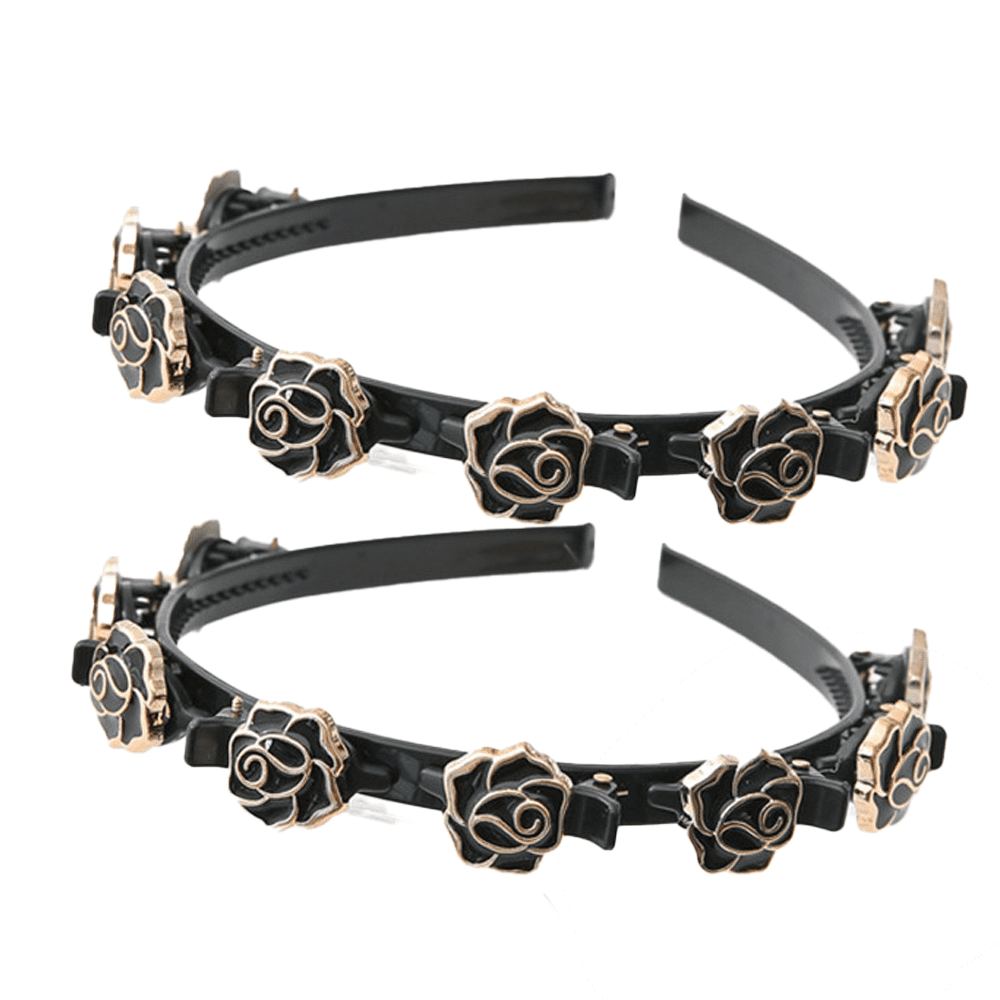 rhinestones double bangs hairstyle hairpin headband hair accessories ...