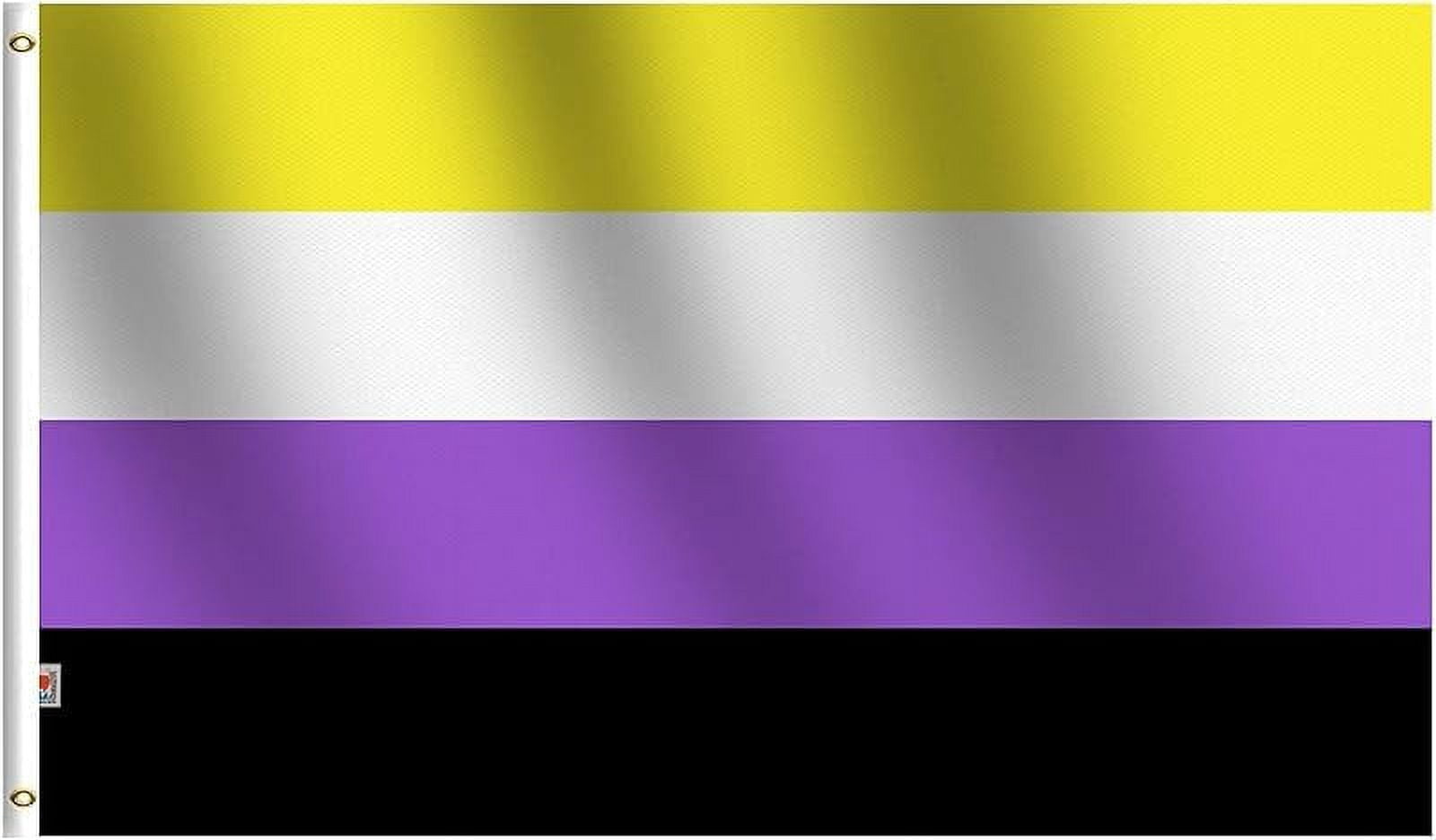 rhungift Bisexual Pride Flags 3x5Ft，Bi-Pride Flag Moderate Outdoor ...