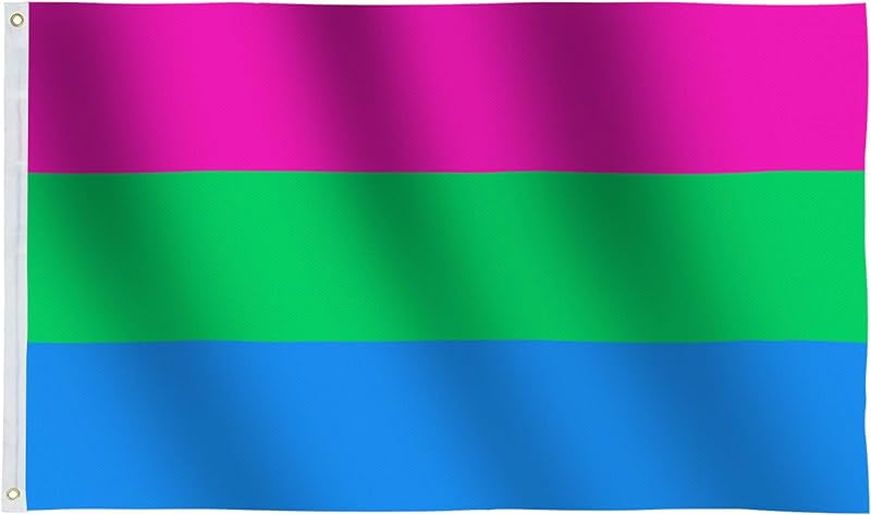rhungift Bisexual Pride Flags 3x5Ft，Bi-Pride Flag Moderate Outdoor ...