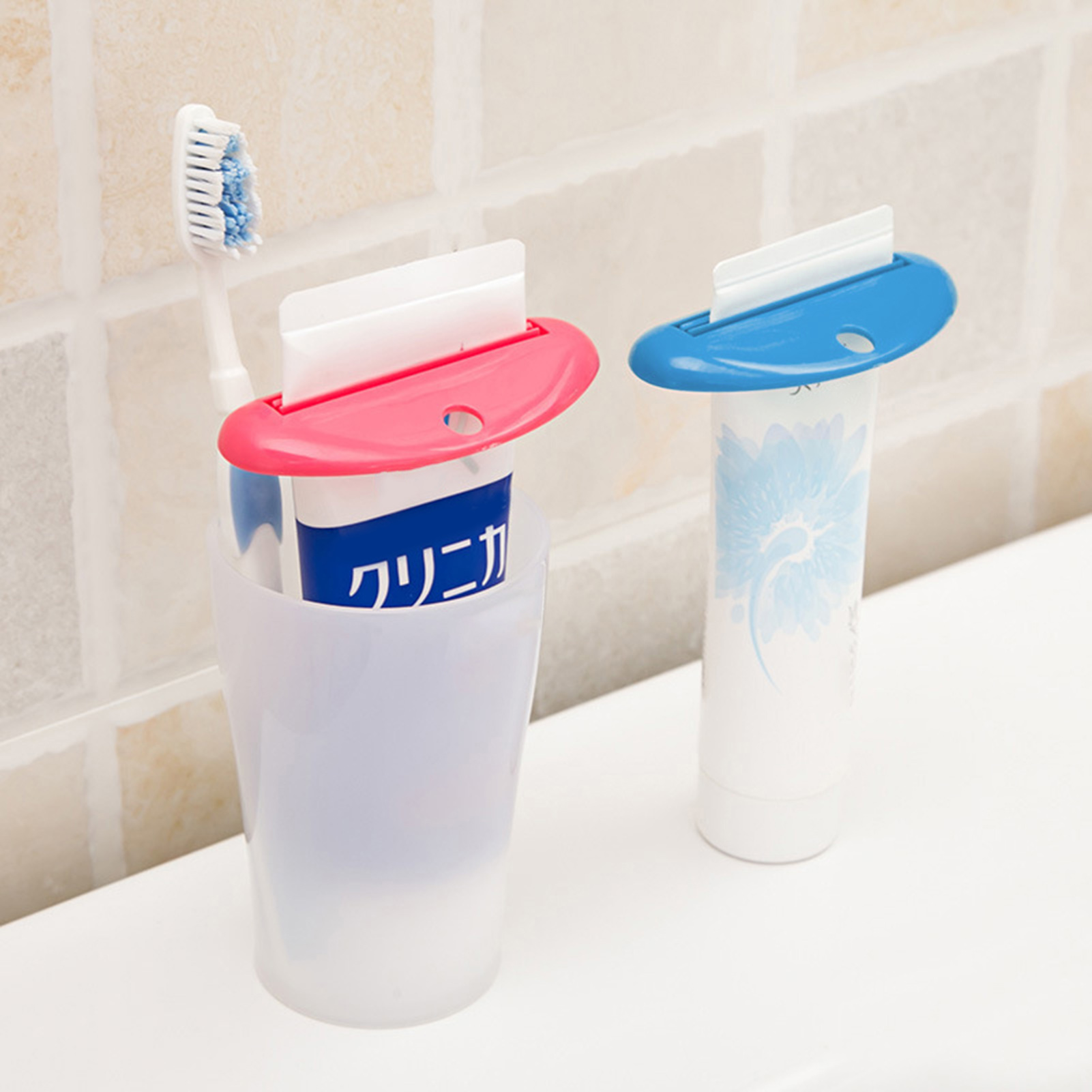 riaocot 3Pcs Toothpaste Squeezers Ergonomics Colorful Multi-use Plastic ...