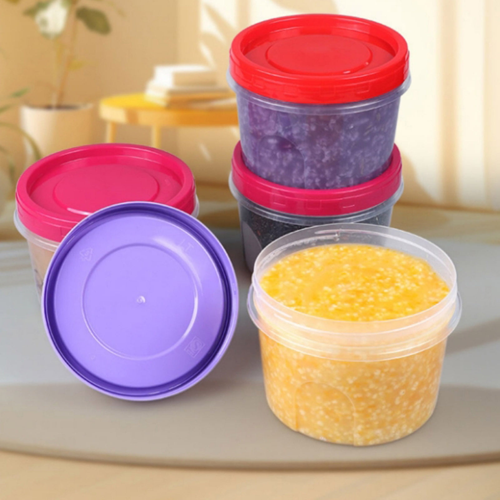 riaocot 4Pcs 500ml Refrigerator Food Storage Container BPA Free ...