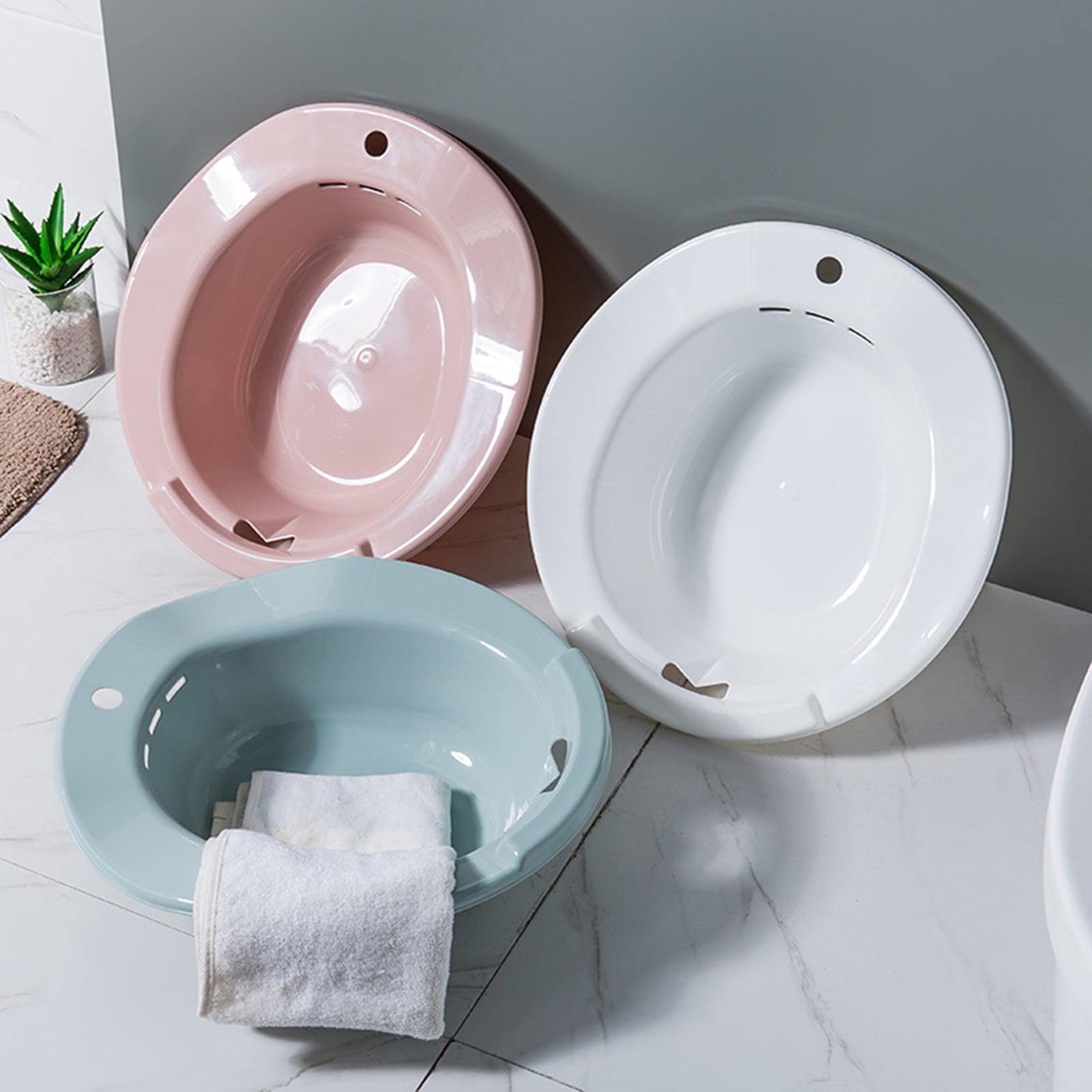 riaocot Bathroom Bidet with Hanging Hole Heat-resistant Wide Edge ...