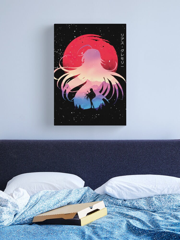 rias gremory Canvas Print Posters Canvas Wall Art With Frame For Living ...