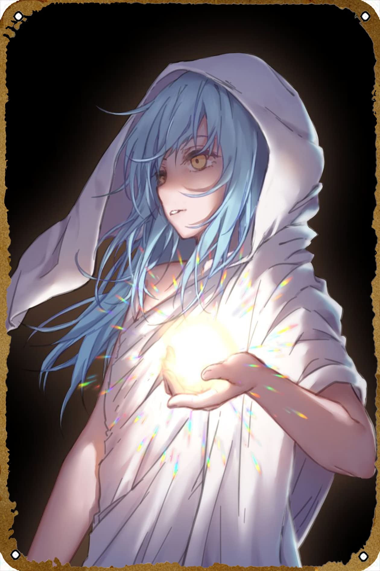 rimuru tempest slime Anime Poster Comics Vintage Classic Tin Metal Sign ...