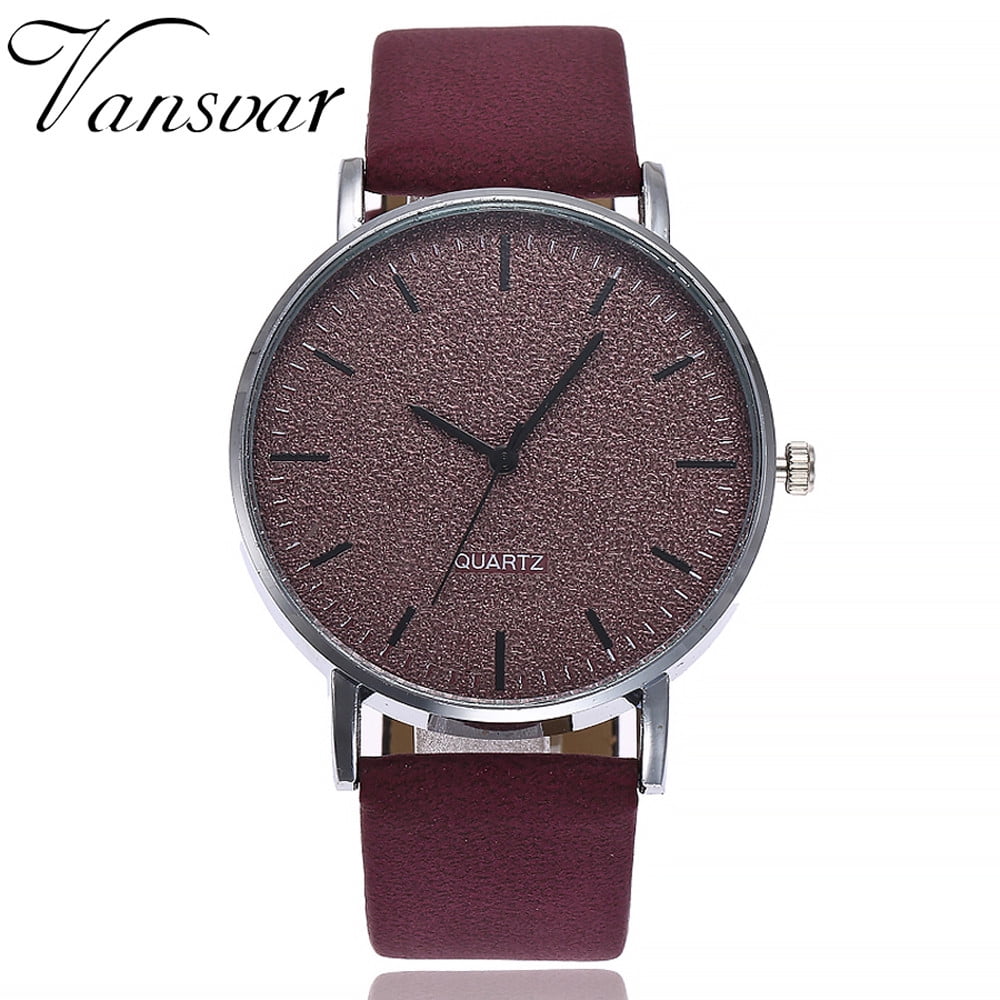 rinsvye Women Stainless Steel Analog Quartz Wrist Watch 34mm Watch ...
