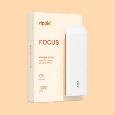 ripple Jasmine 0% Nicotine Diffuser, Chamomile & Lemon Balm Extracts ...