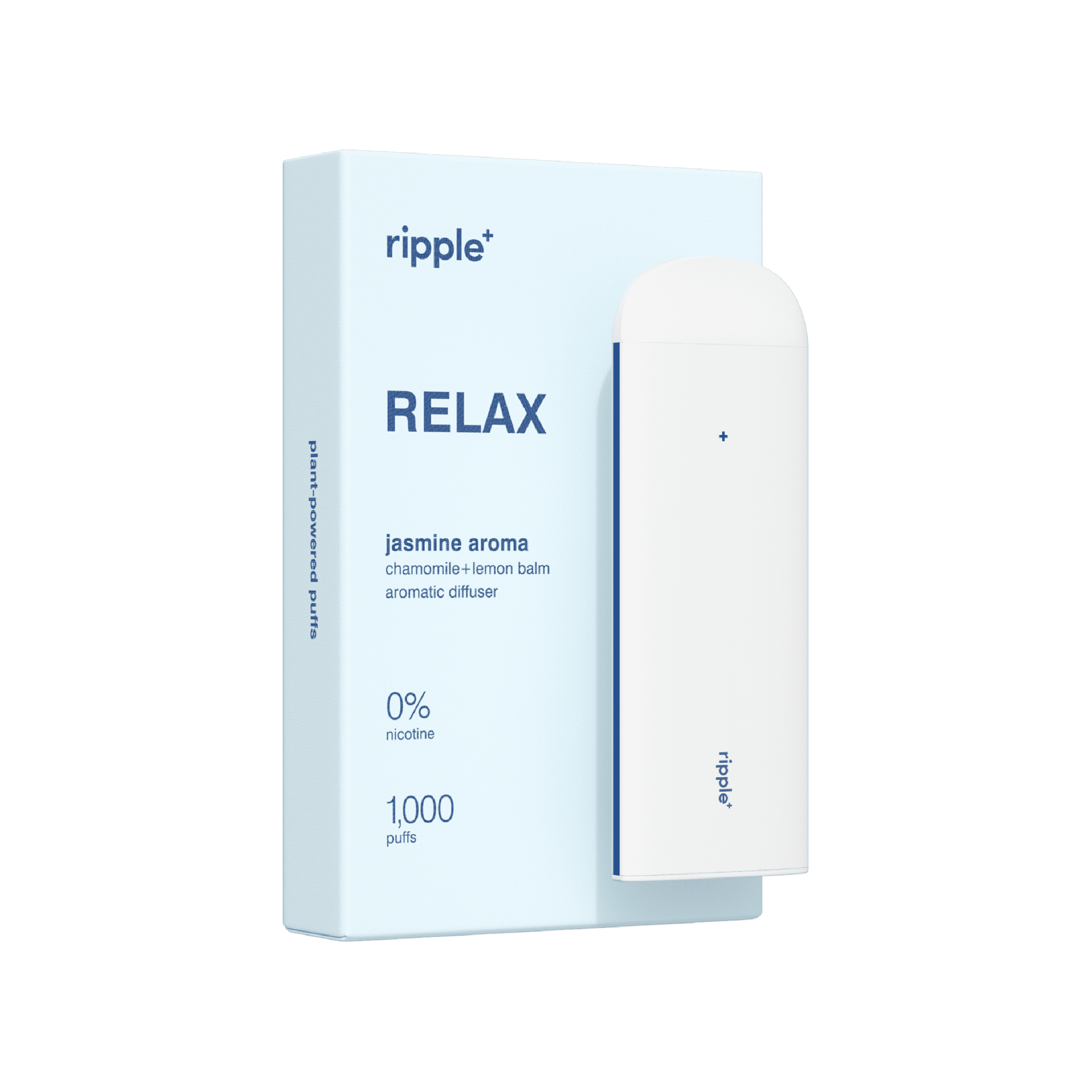 ripple⁺ Jasmine Flavored 0% Nicotine Smokeless Diffuser, Chamomile ...