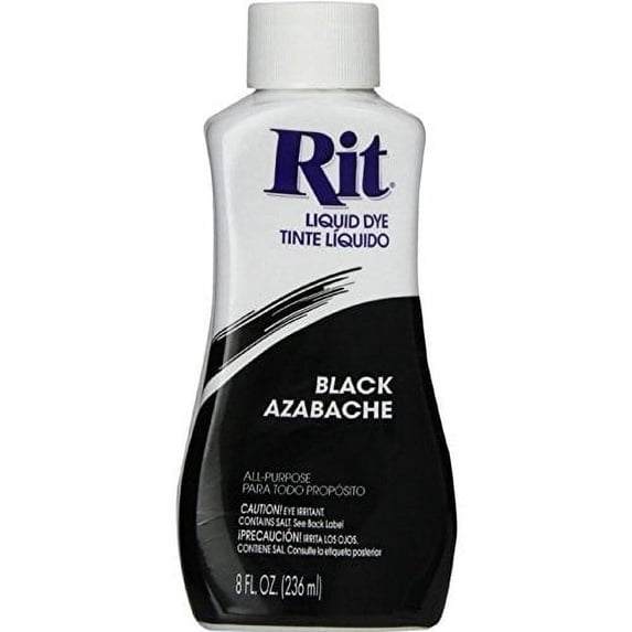 Rit Dye Purpose Synthetic Fabric Dye, 8-Ounce, Black - Walmart.com