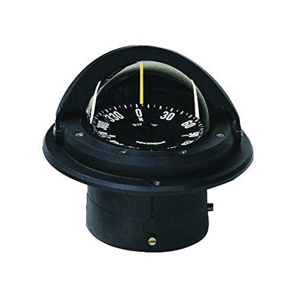 ritchie voyager compass flat-card dial with flush mount and 12v green ...