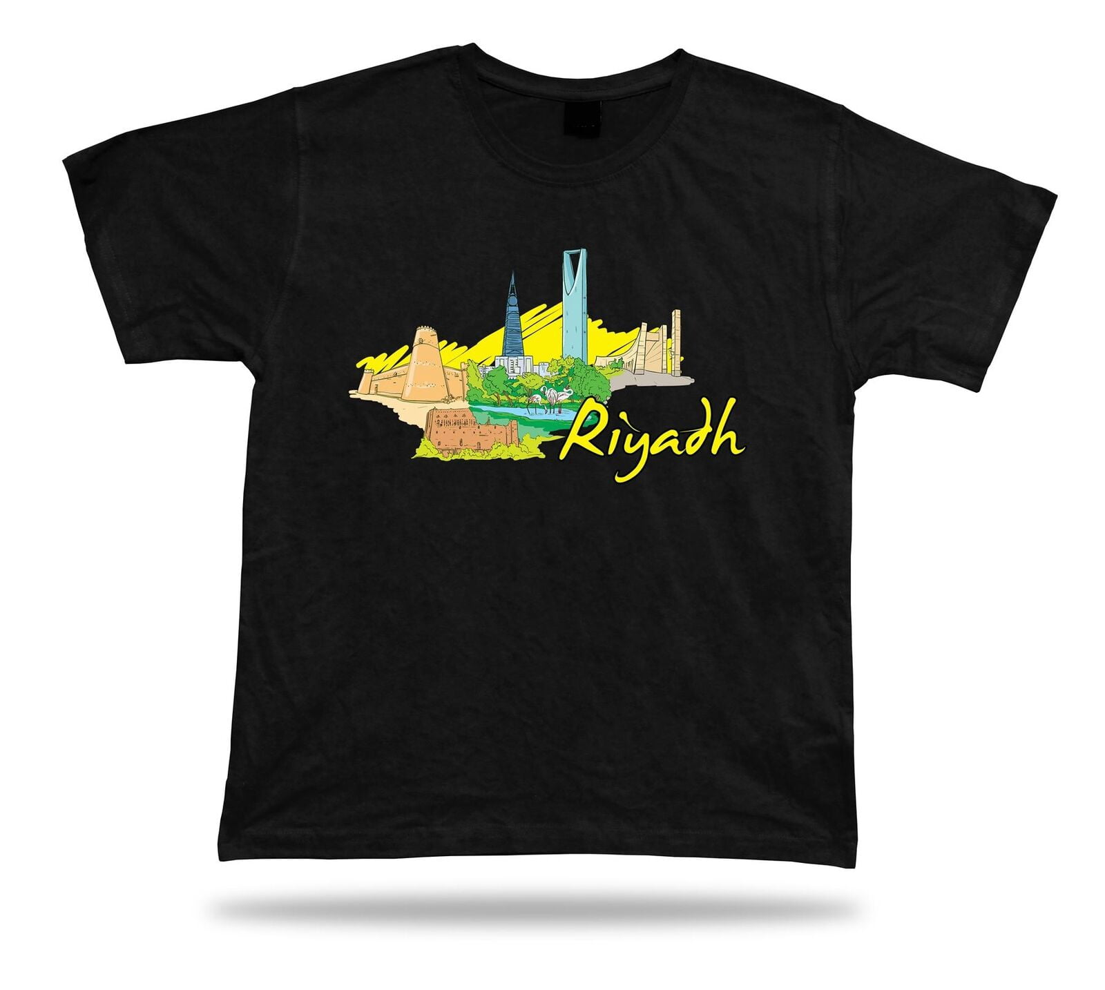 riyadh Masmak fort centre historique Riyadh Zoo National Museum tshirt ...