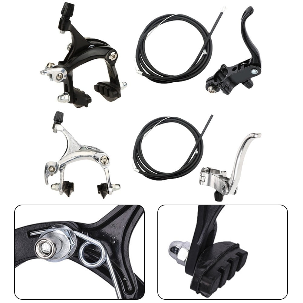 road bike brake kit clip brake c brake lever 22.2mm front/rear brake ...