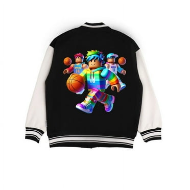 incredibox sprunki Kids Baseball Jackets Boys and Girls Varsity Coat ...