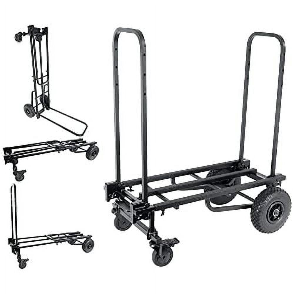 Rock Cart Pro DJ Equipment Transport Car 700 LB Capacity - Walmart.com